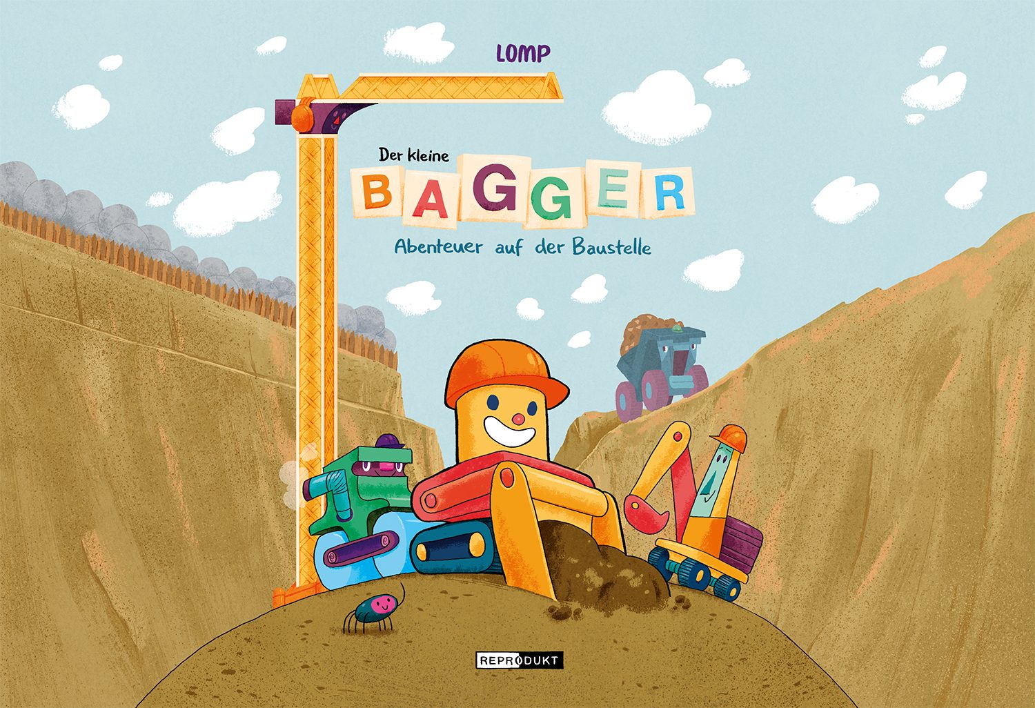 Der kleine Bagger – Abenteuer auf der Baustelle | Lomp